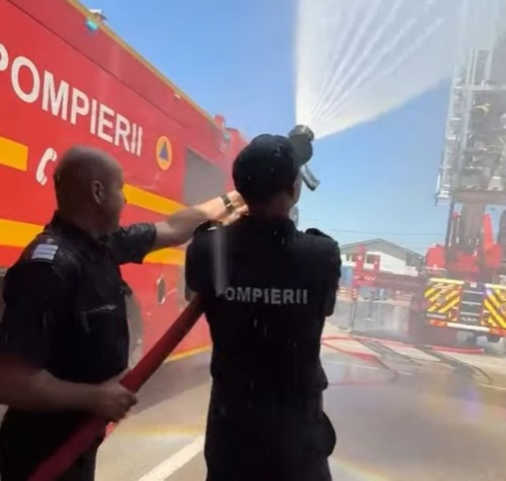 Un pompier a îmbrăcat pentru ultima dată uniforma: VIDEO cu surpriza ...