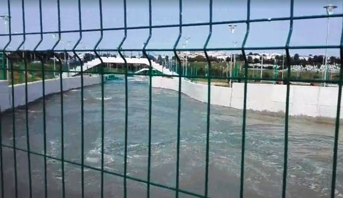 IMPRESIONANT: S-a bagat apa pe pista de rafting de la Cornisa, spui ca ...